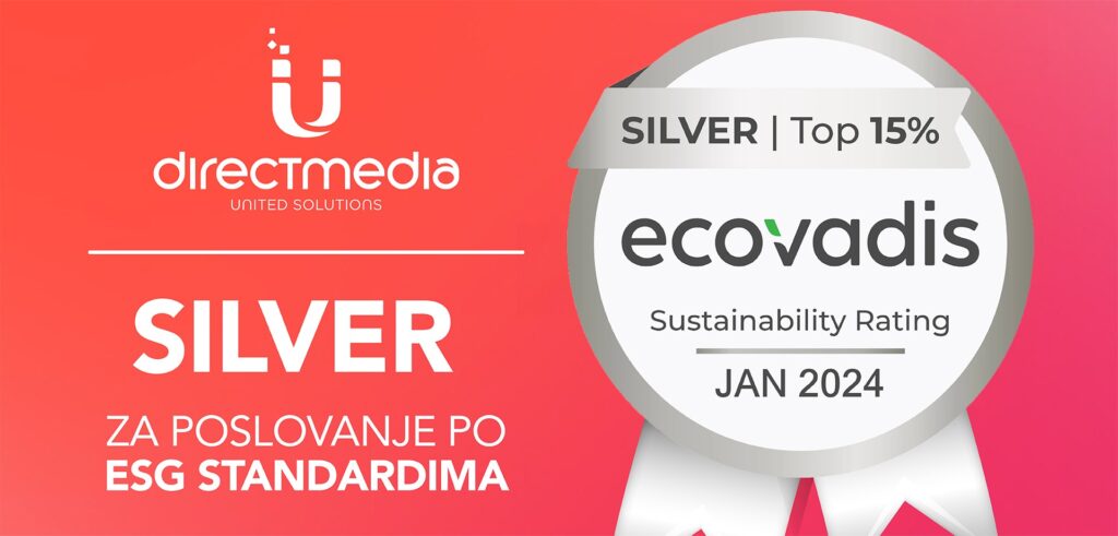 Direct Media United Solutions wins silver ESG medal • AmCham